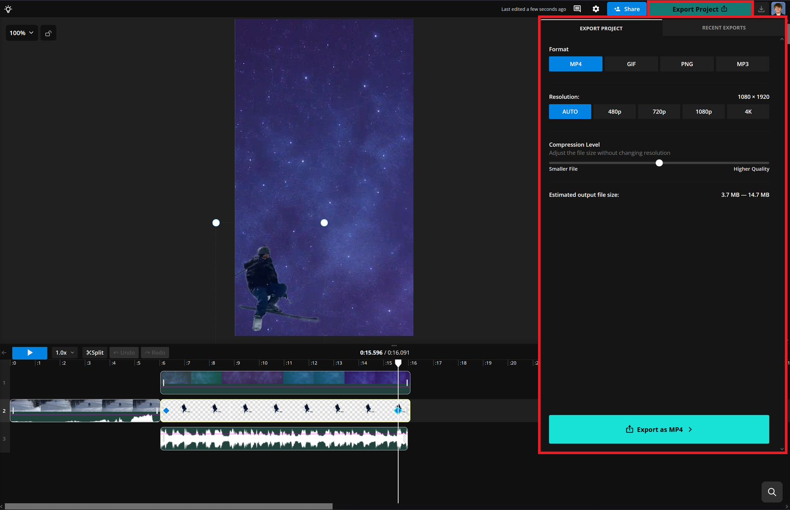 How to Make a Shooting Star Meme Video or GIF