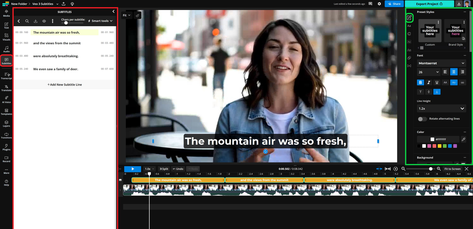 How to Add Accurate Subtitles to Veo 3 Google Gemini Videos