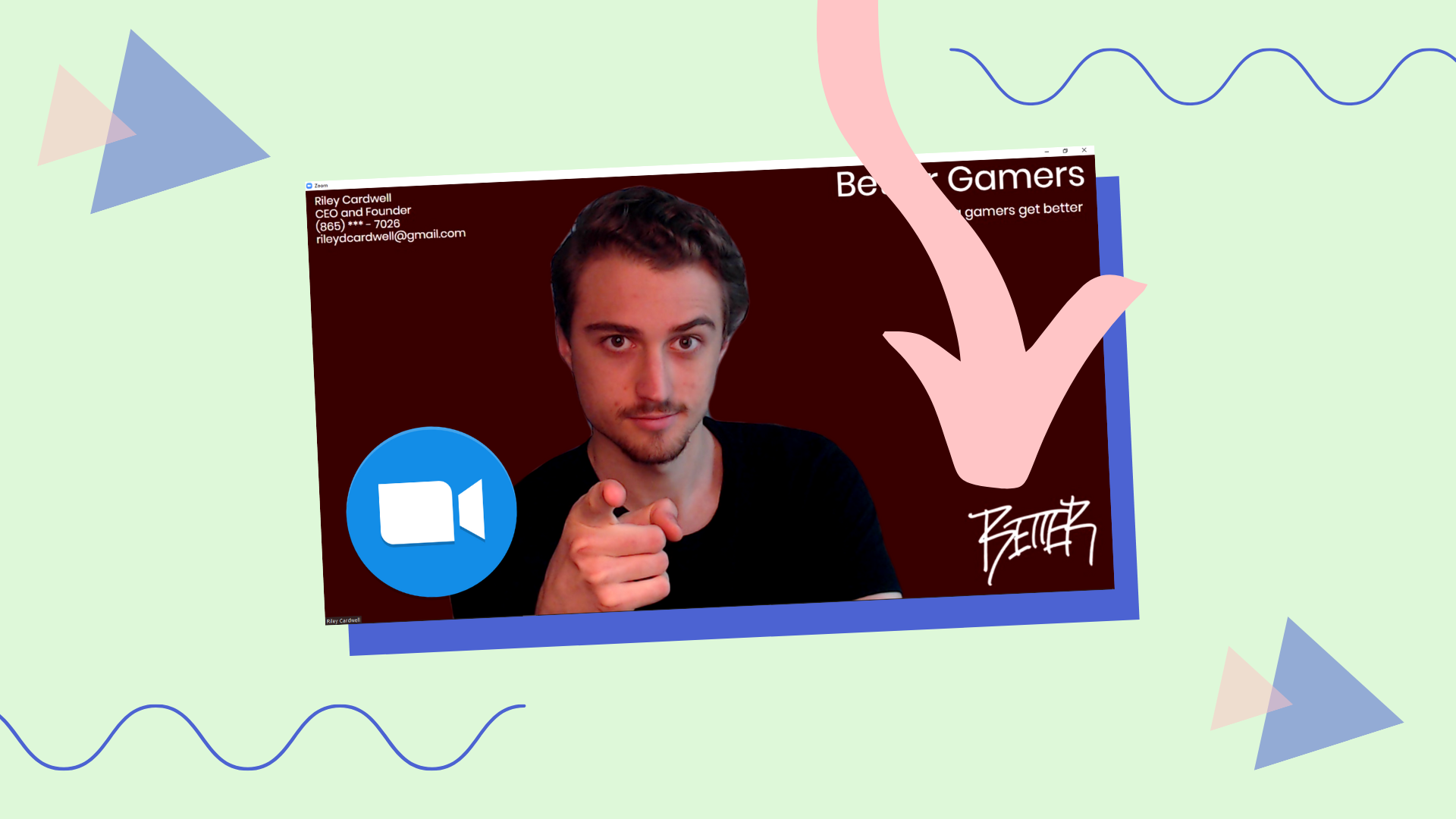 Zoom smart virtual background package - asseprofessor