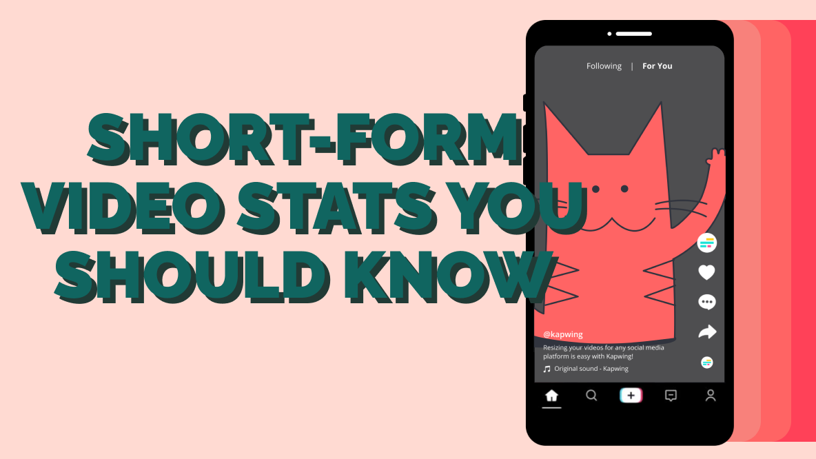 Short-Form Video Statistics Every Marketer Should Know