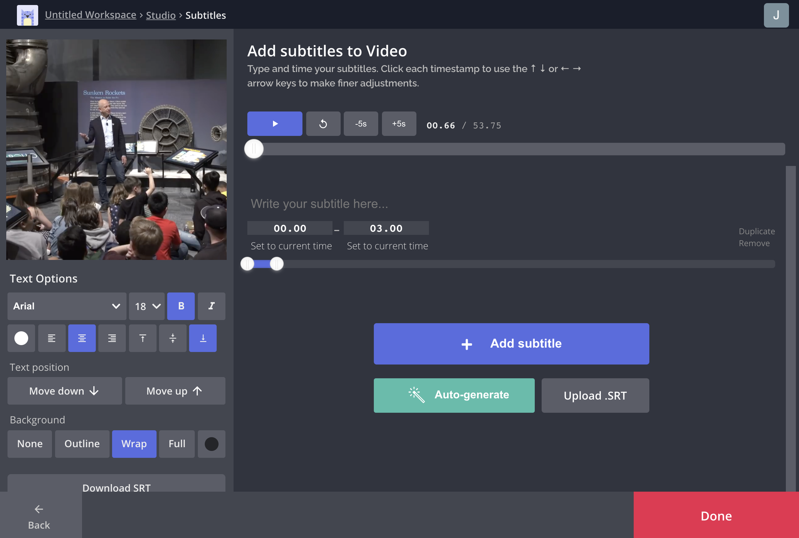 How to Add Colored Captions to a Video