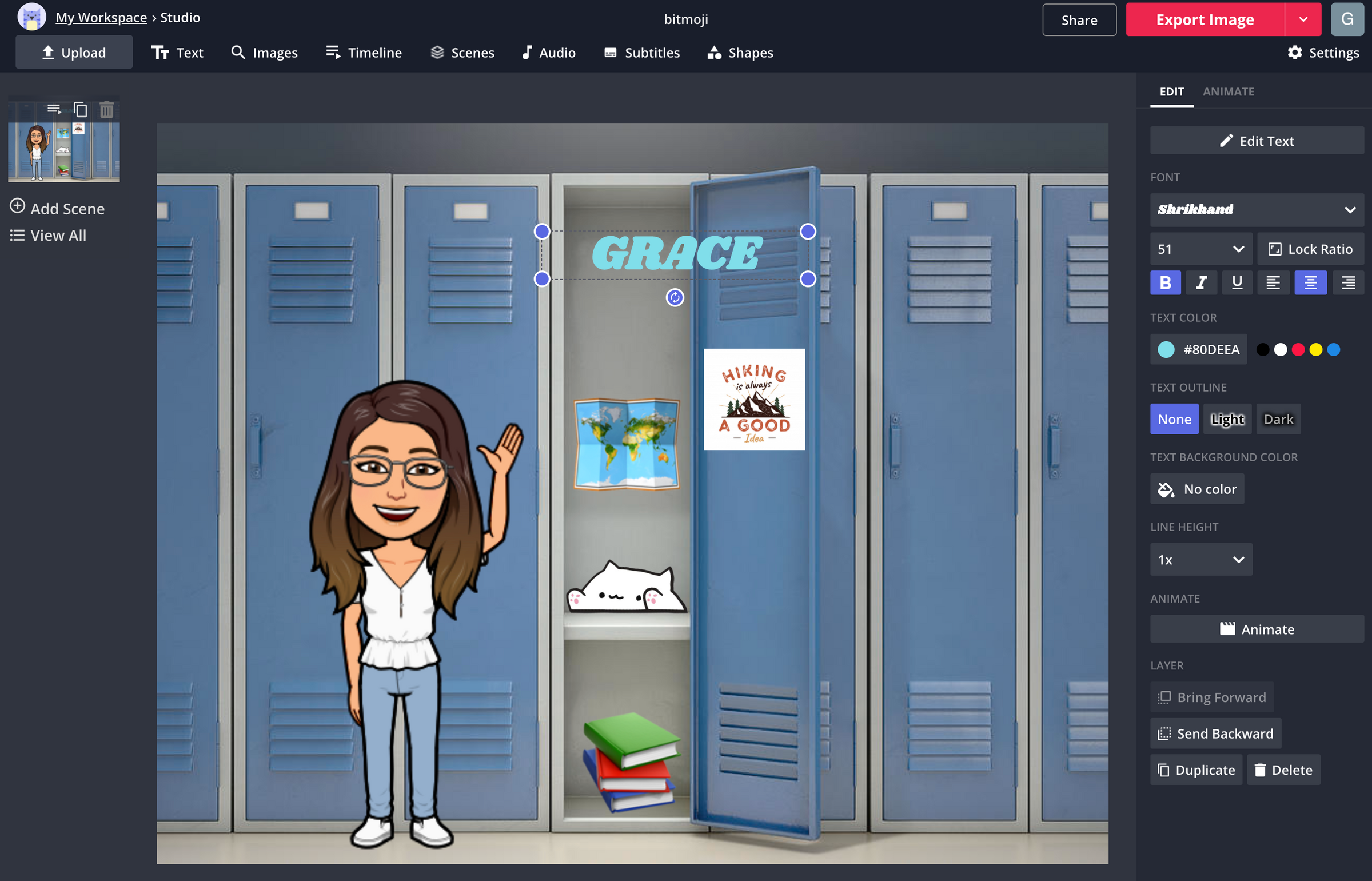 How to Make a Bitmoji Locker for Back to School Season (Template Included)