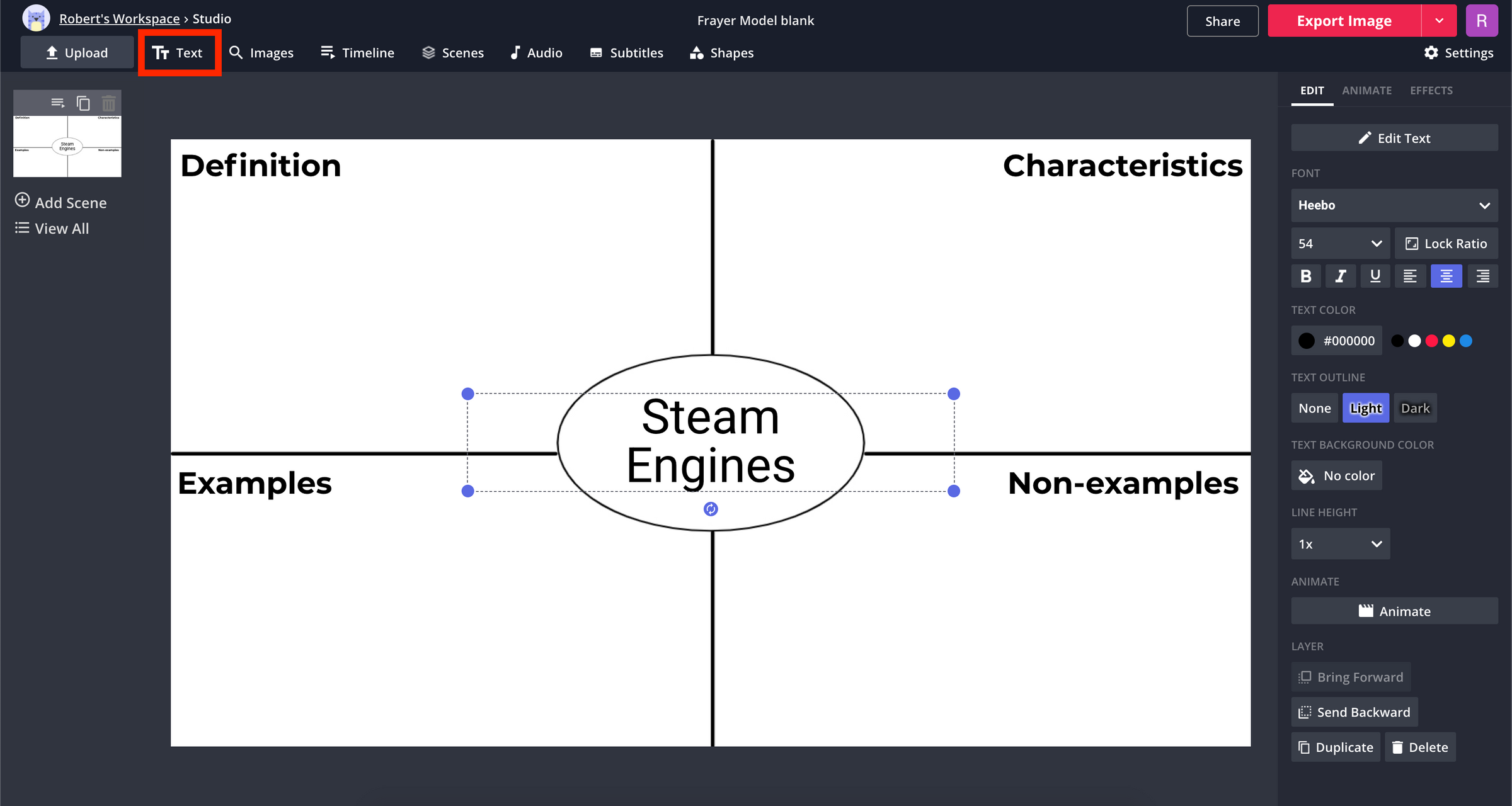 How to Make a Frayer Model Online (Free Template)