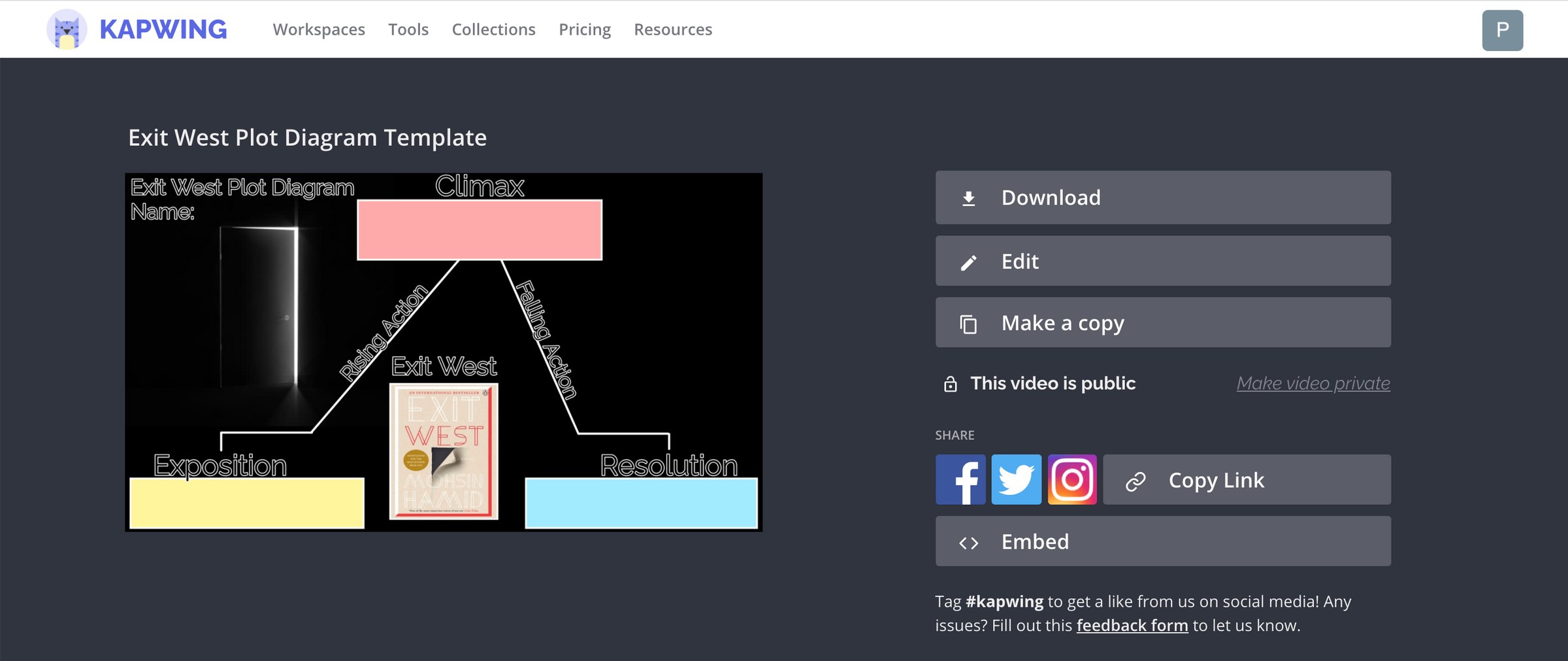 How to Make a Plot Diagram Online For Free