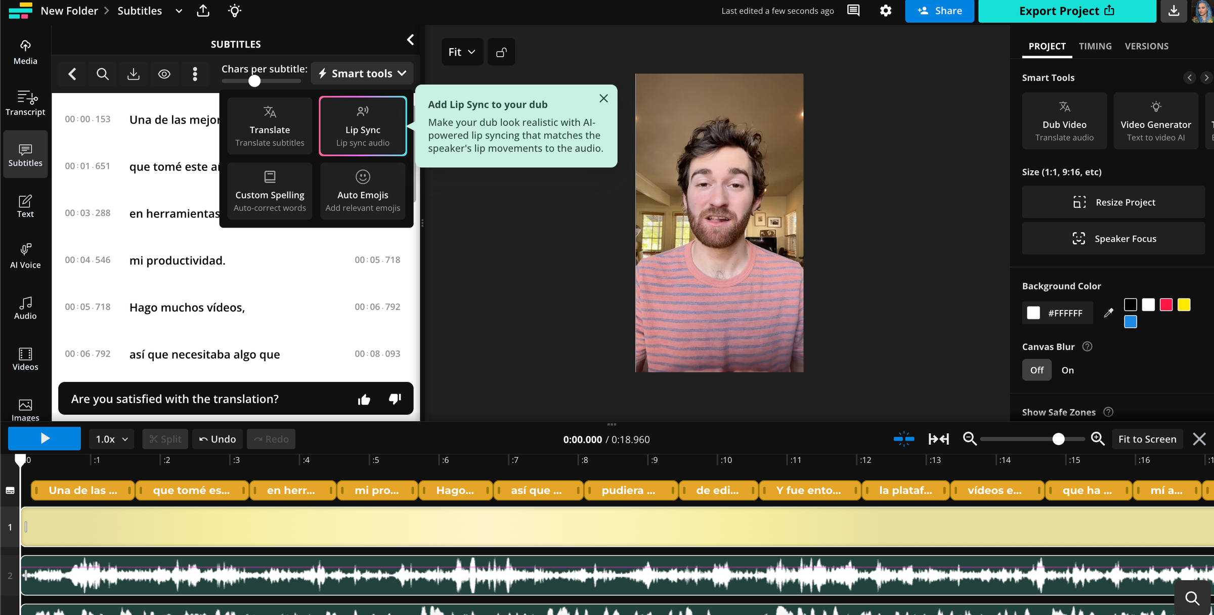 How to Make Multi-Language Audio Tracks for YouTube with AI Dubbing
