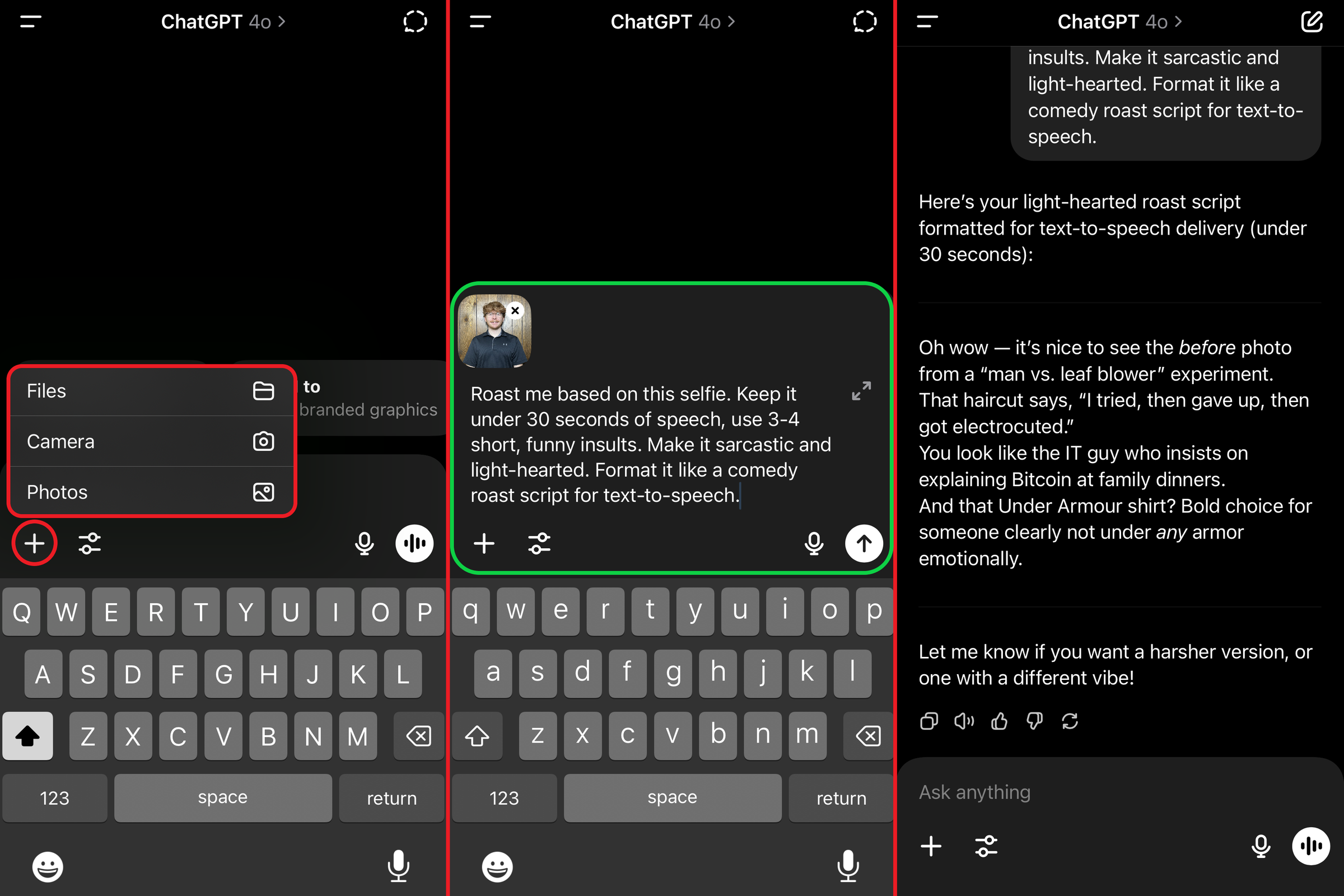 How to Make a ‘Roast Me’ ChatGPT Video