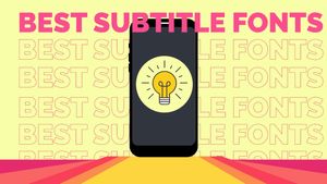 The Best Fonts for Subtitles & Video Captions (Research)