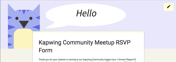 How to Make a Header Image for Google Forms