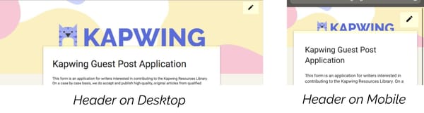 How to Make a Header Image for Google Forms