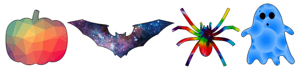 5 Printable Halloween Templates for 2020: Bat, Pumpkin, Spider, Ghost ...