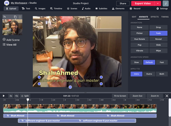 How to Make Text Fade In
