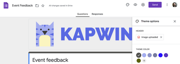 How to Make a Header Image for Google Forms