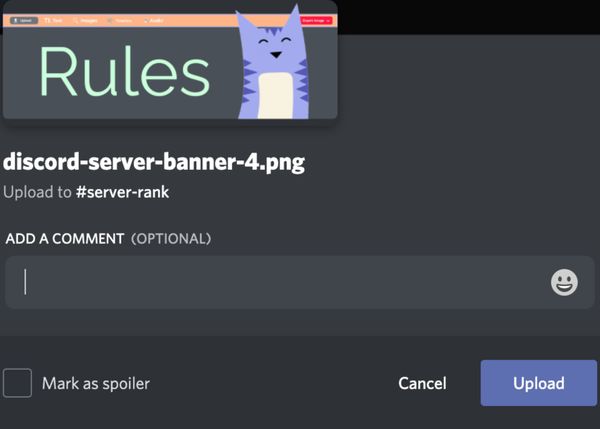 How to Make a Discord Rules Banner