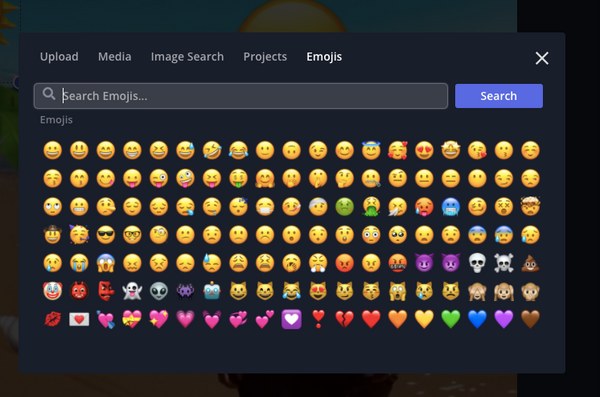 Add Emoji to Photos and Videos Online