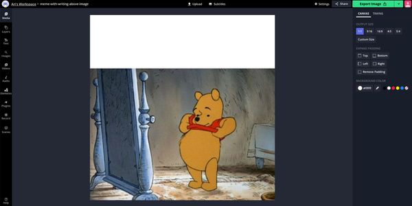 How to Make a Meme With Writing Above the Image