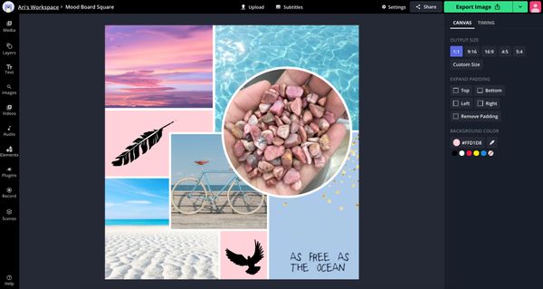 Free Online Mood Board Creator