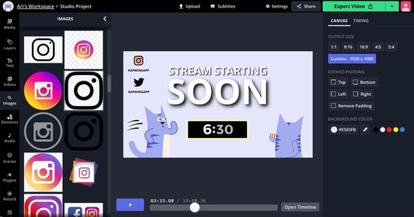 How to Make a Twitch Screen: Starting Soon, BRB, and Offline Screens