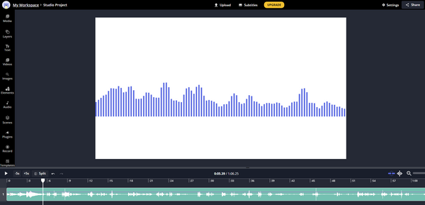 How to Make a Sound Wave From a Song