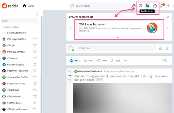 How to Find Your 2022 Reddit Recap (Desktop + Mobile)