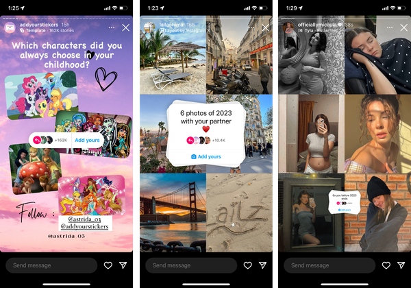 How to Make an "Add Yours" Template for Instagram