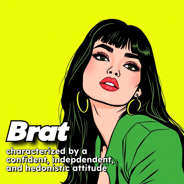 How I Turned One Word into Seven Social Posts — Becoming a 'Brat' with ...