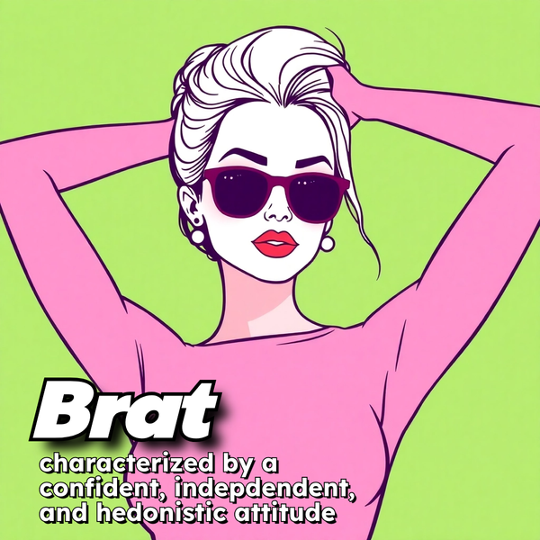 How I Turned One Word into Seven Social Posts — Becoming a 'Brat' with ...