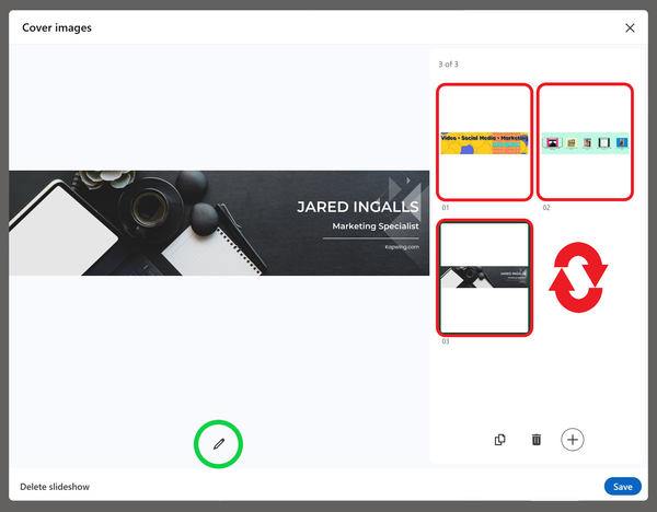How to Change Your LinkedIn Banner or Add an Image Slideshow