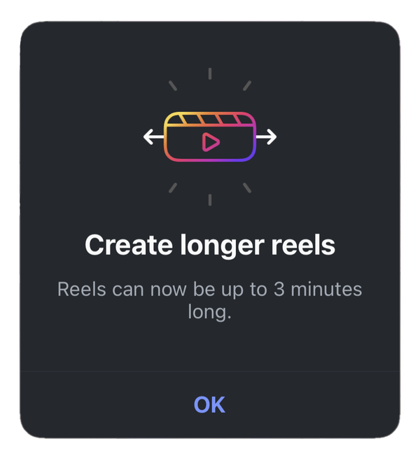 How to Create and Post 3-Minute Instagram Reels