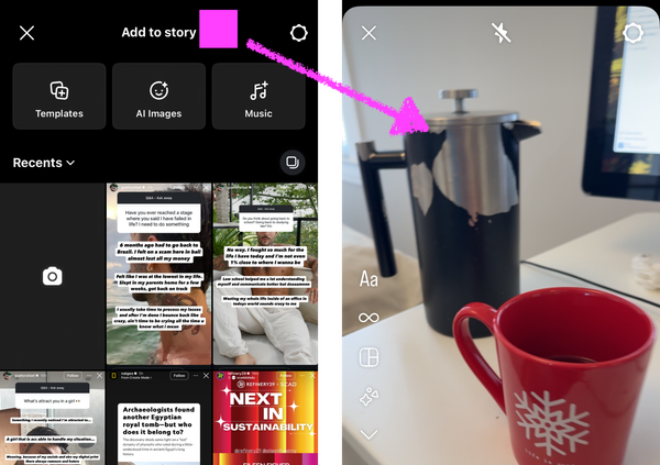 How to Write a Story on Instagram