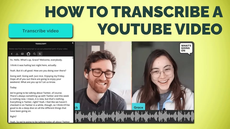How to Transcribe YouTube Videos: 2024 Guide